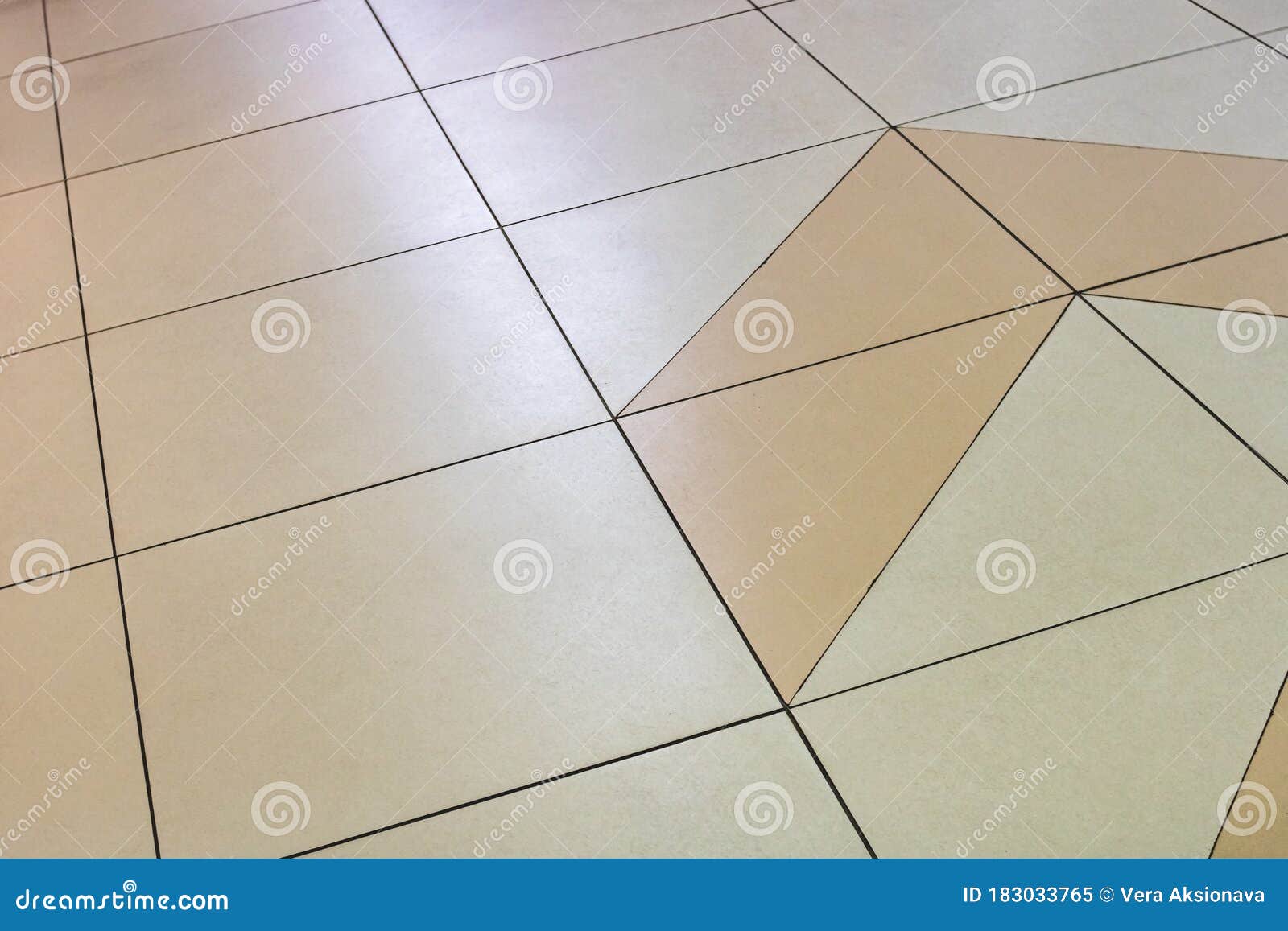Beige Tile on Floor Close Up, Abstract Background Stock Image - Image ...