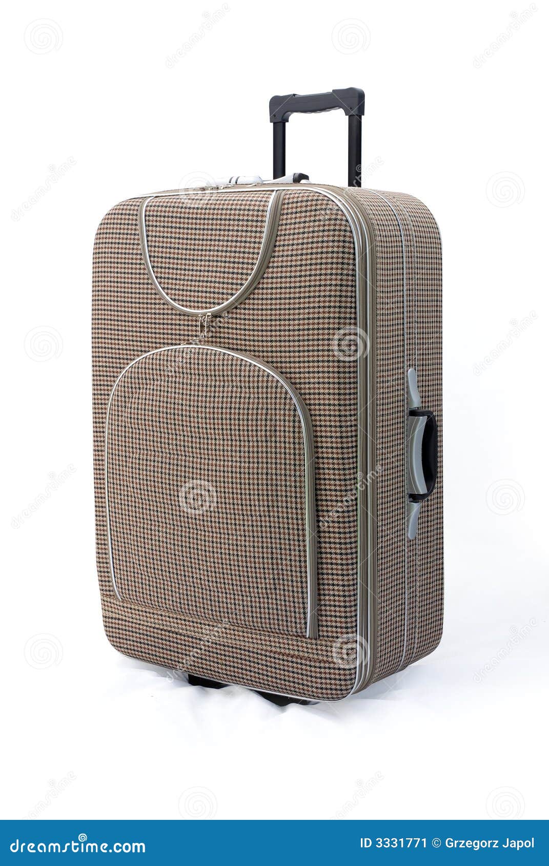 Beige - travel suitcase stock image. Image of path, icons - 3331771