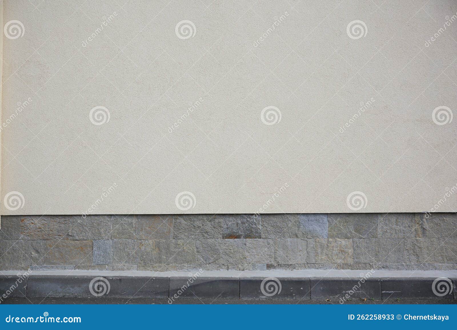 Beige Wall of Building Outdoors. Exterior Design Stock Image - Image of ...