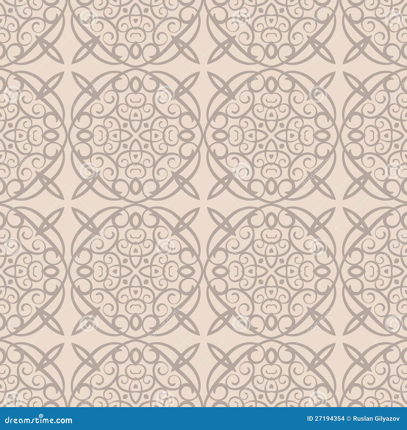 Beige wallpaper pattern stock vector. Illustration of frame - 27194354