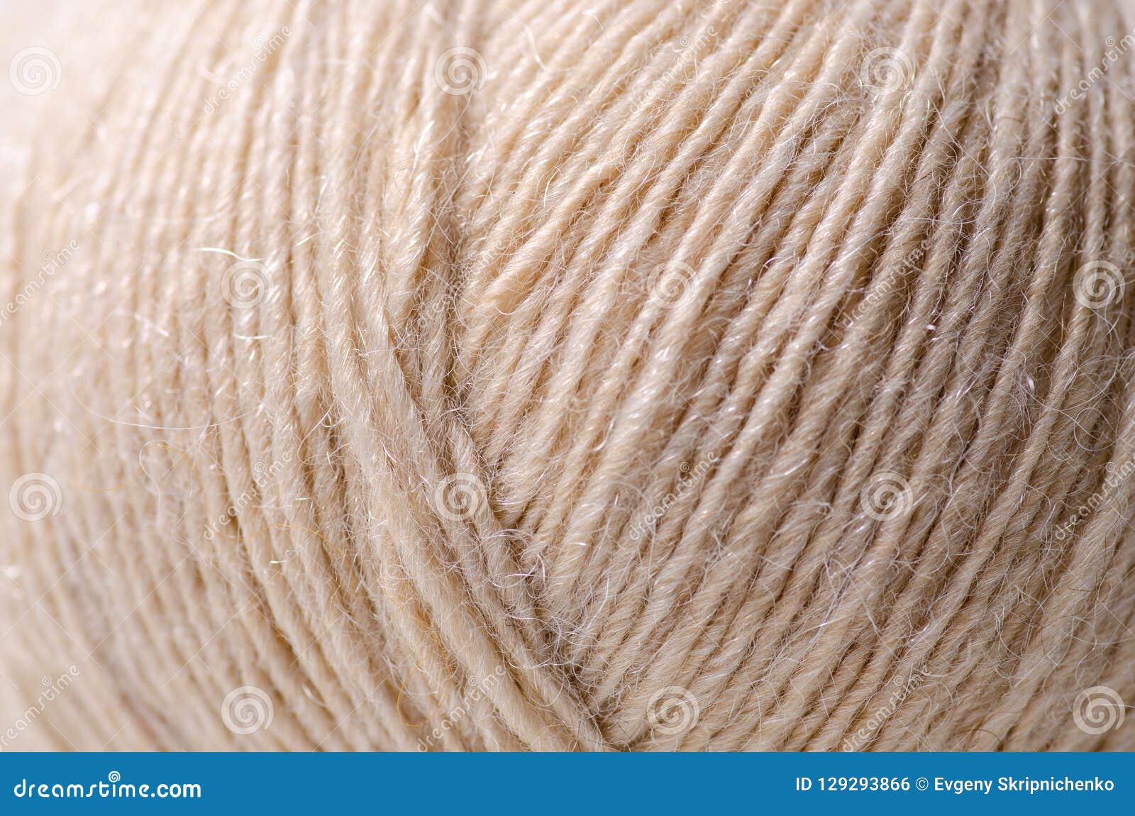 Beige wool thread macro stock photo. Image of decor - 129293866
