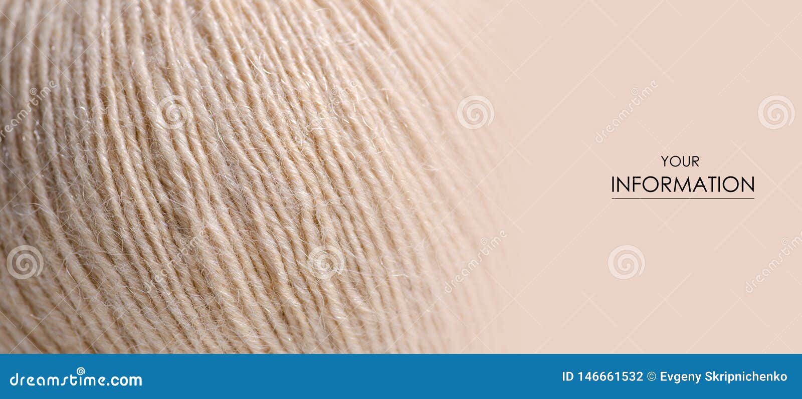 Beige Wool Thread Macro Texture Material Pattern Stock Illustration ...