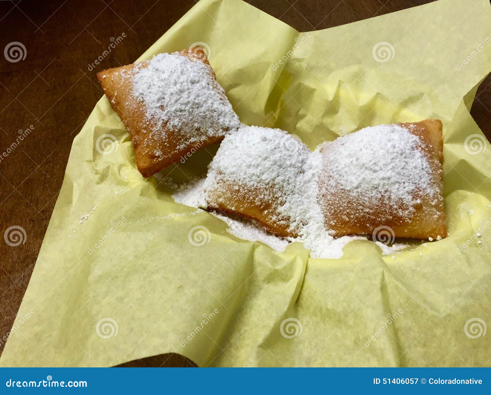 Beignets stock image. Image of deep, donuts, beignets - 51406057