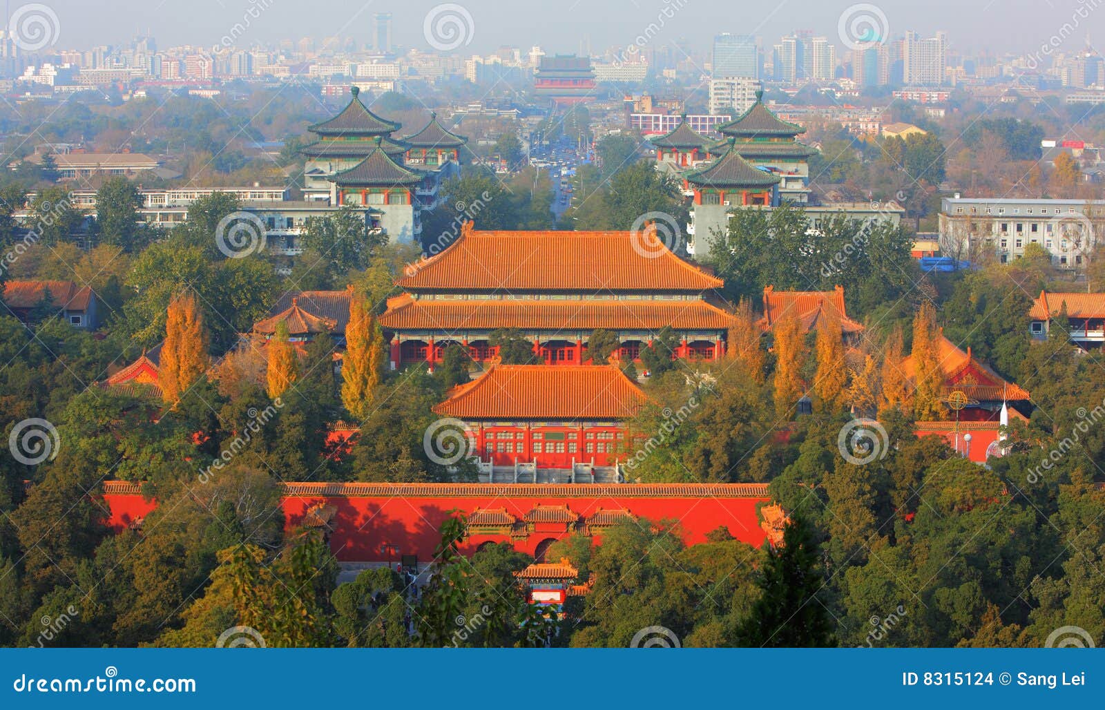 Beijing stock photo. Image of pine, historic, chinese - 8315124