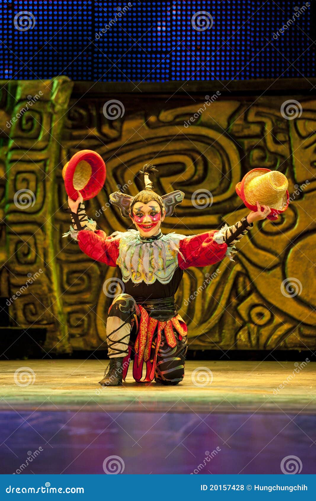 Beijing Acrobatics Troupe Artist Editorial Stock Photo - Image of ...