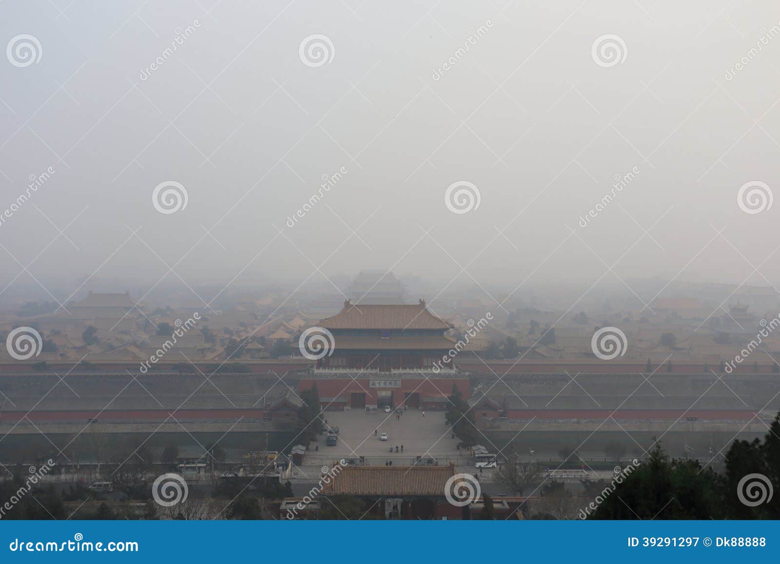 Beijing Air Pollution editorial photography. Image of environmental ...