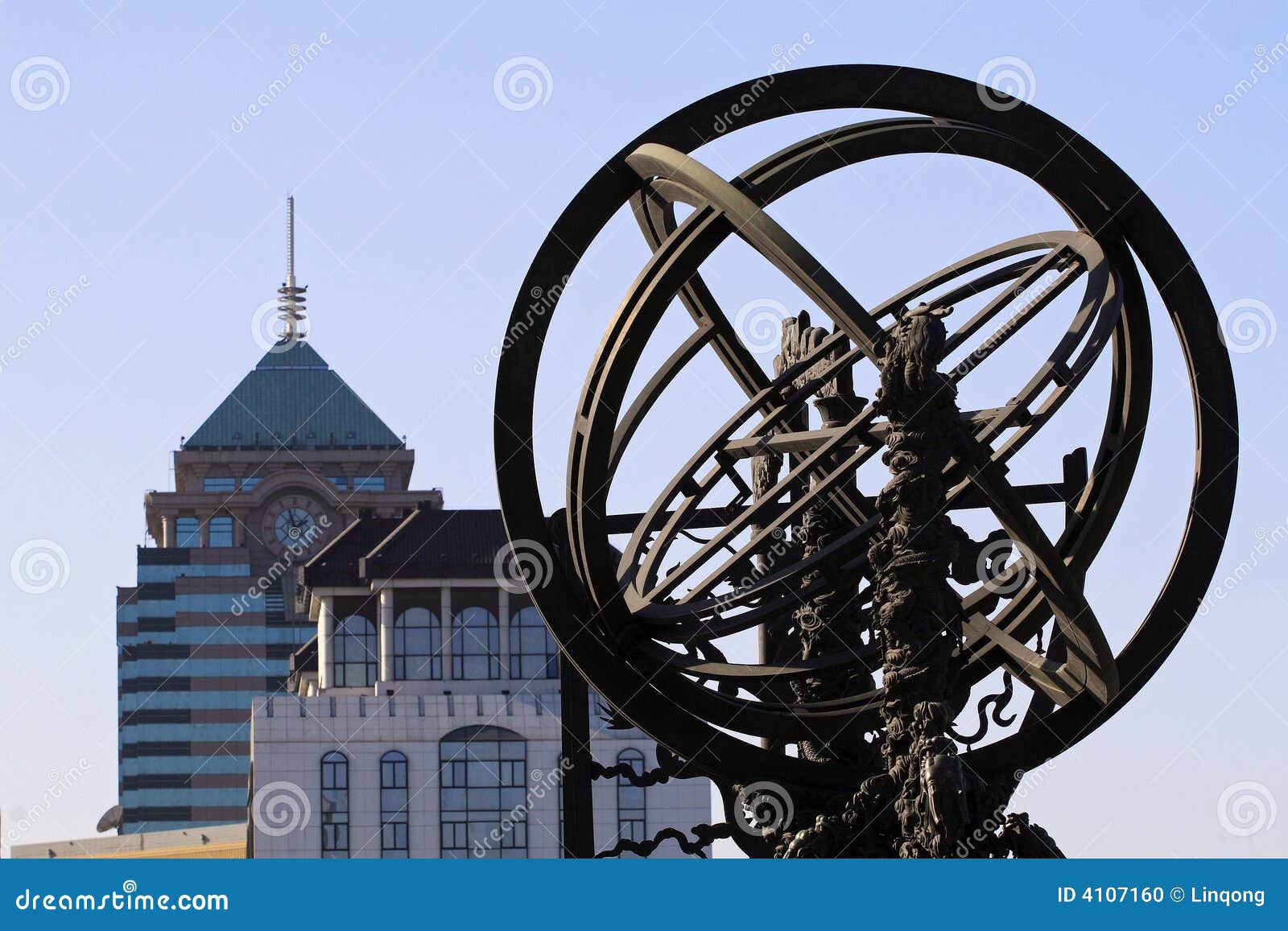 Beijing Ancient Observatory Stock Photo - Image of chinese, track: 4107160