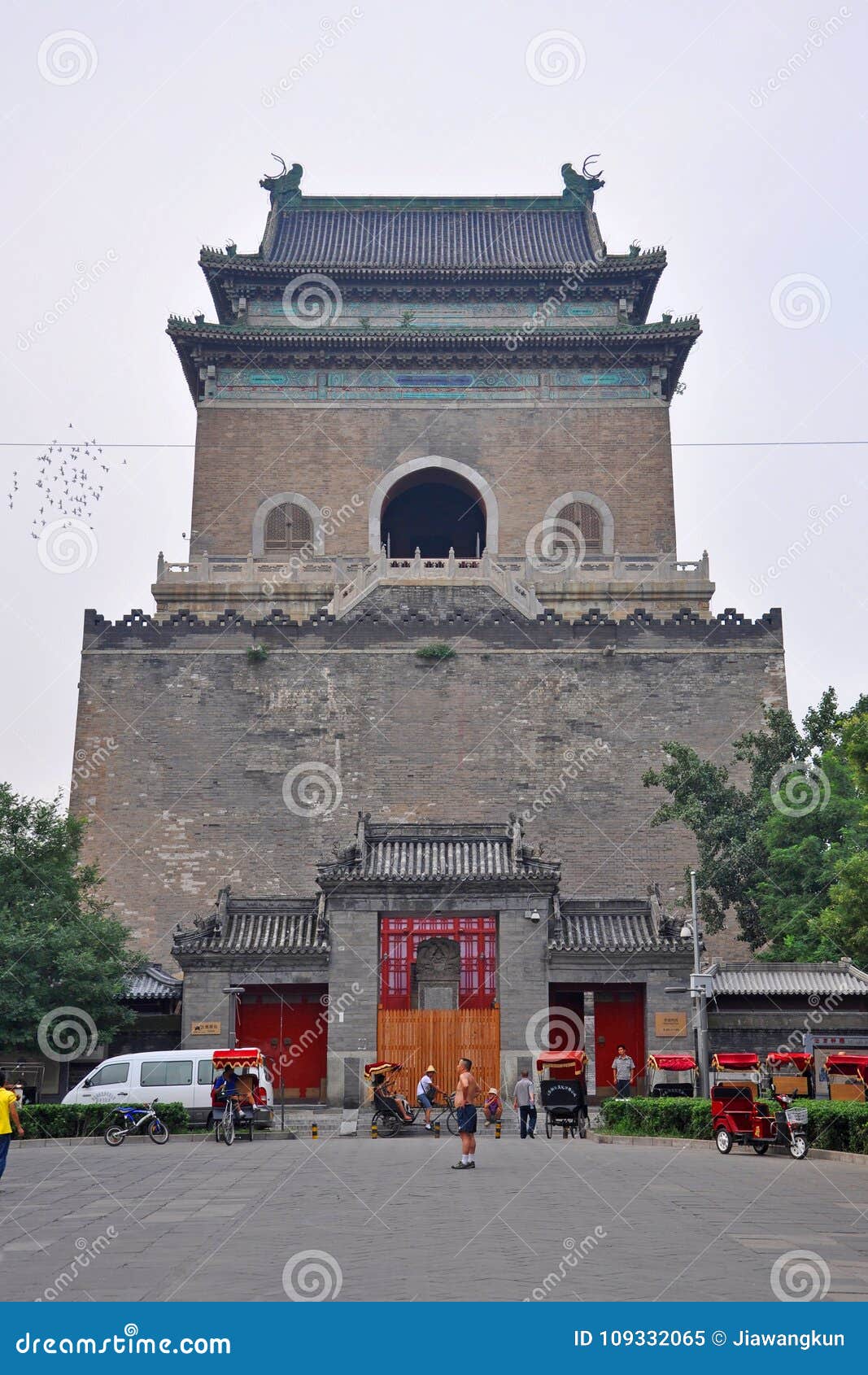 Beijing Bell Tower, China editorial image. Image of 1539 - 109332065