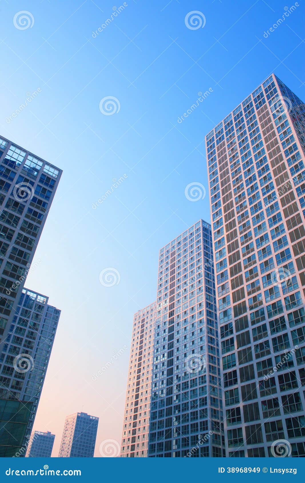 Beijing CBD and Construction Stock Image - Image of china, estate: 38968949