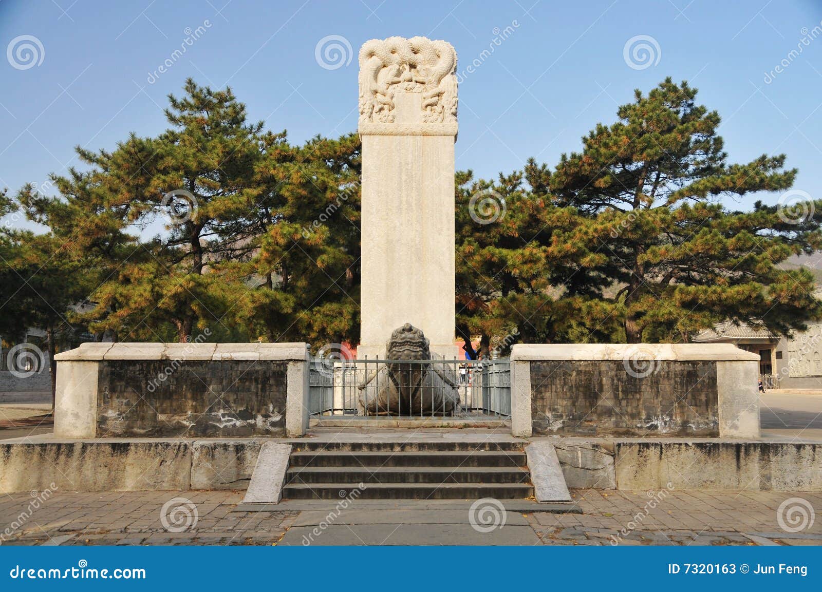 Beijing, China Ming Tombs Scenic Area: Dingling Stock Image - Image of ...