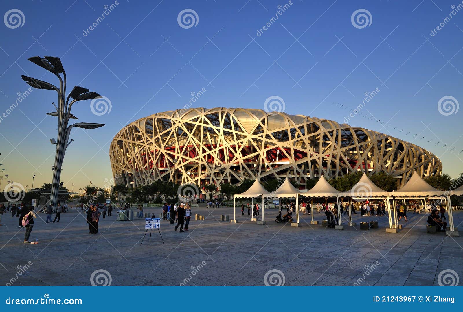 Beijing China National Stadium Bird Nest Editorial Photography - Image ...