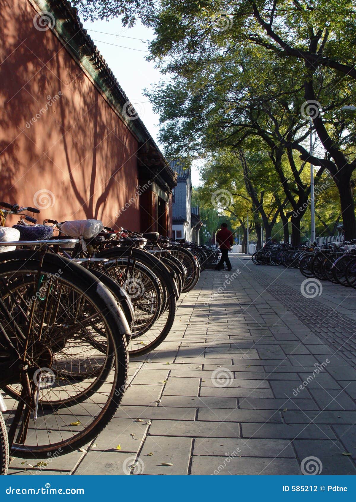 Beijing China - Portrait View Stock Photo - Image of heavenly, gate: 585212