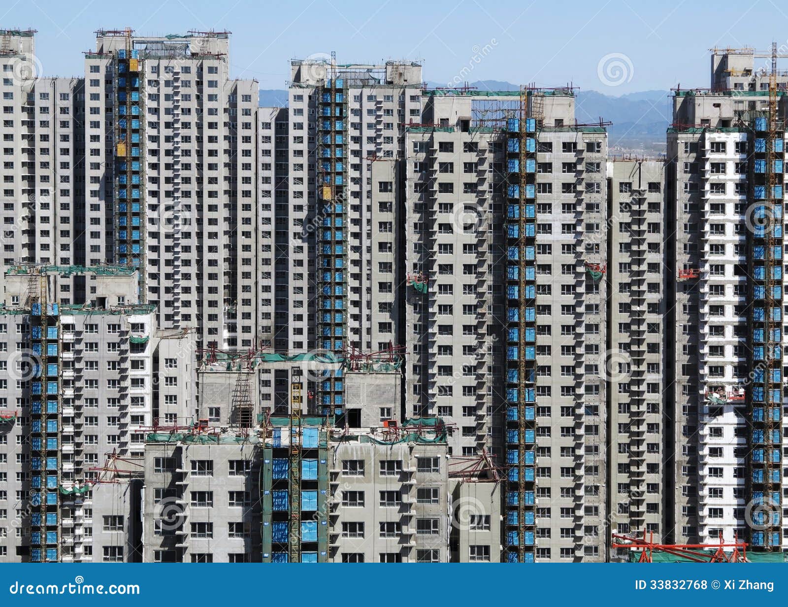 Beijing Construction stock photo. Image of china, estate - 33832768