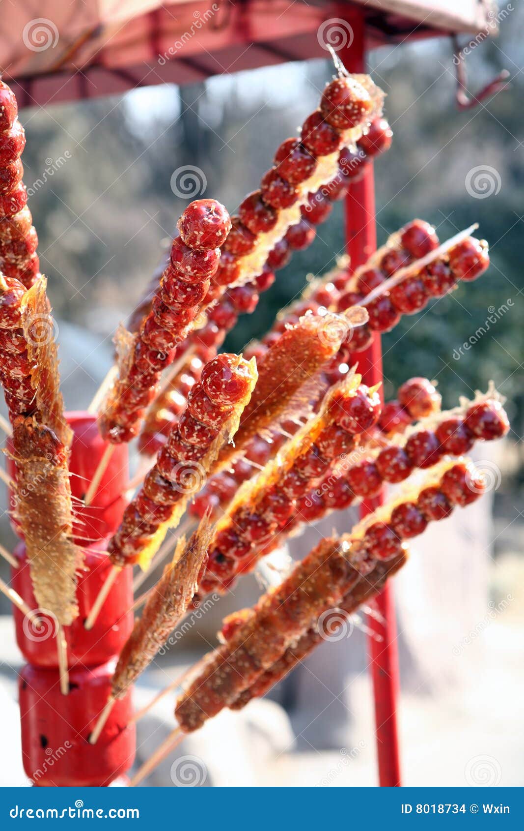 Beijing Famous Snack--candied Haw Royalty-Free Stock Image ...