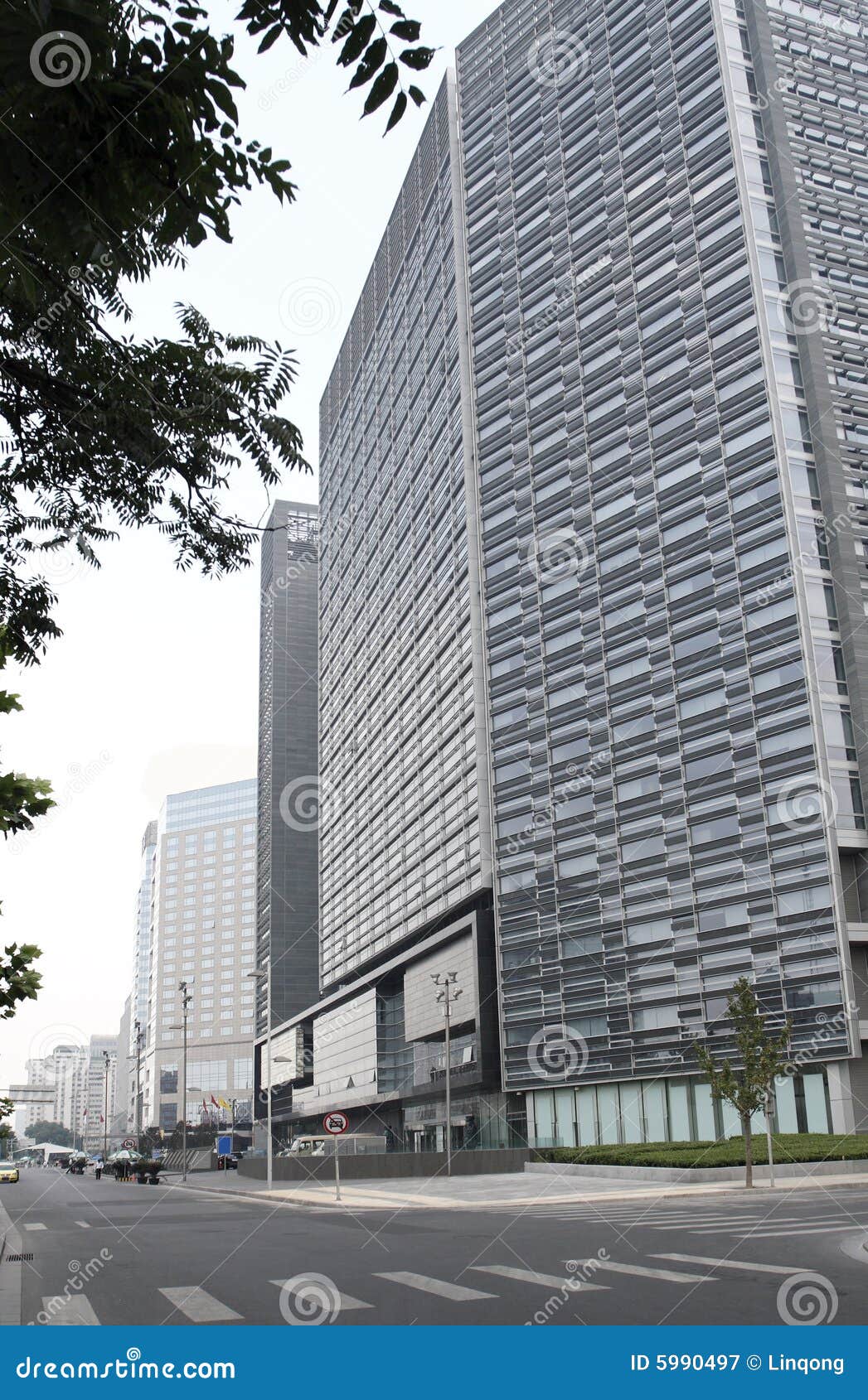 Beijing Financial Street. stock image. Image of beijing - 5990497