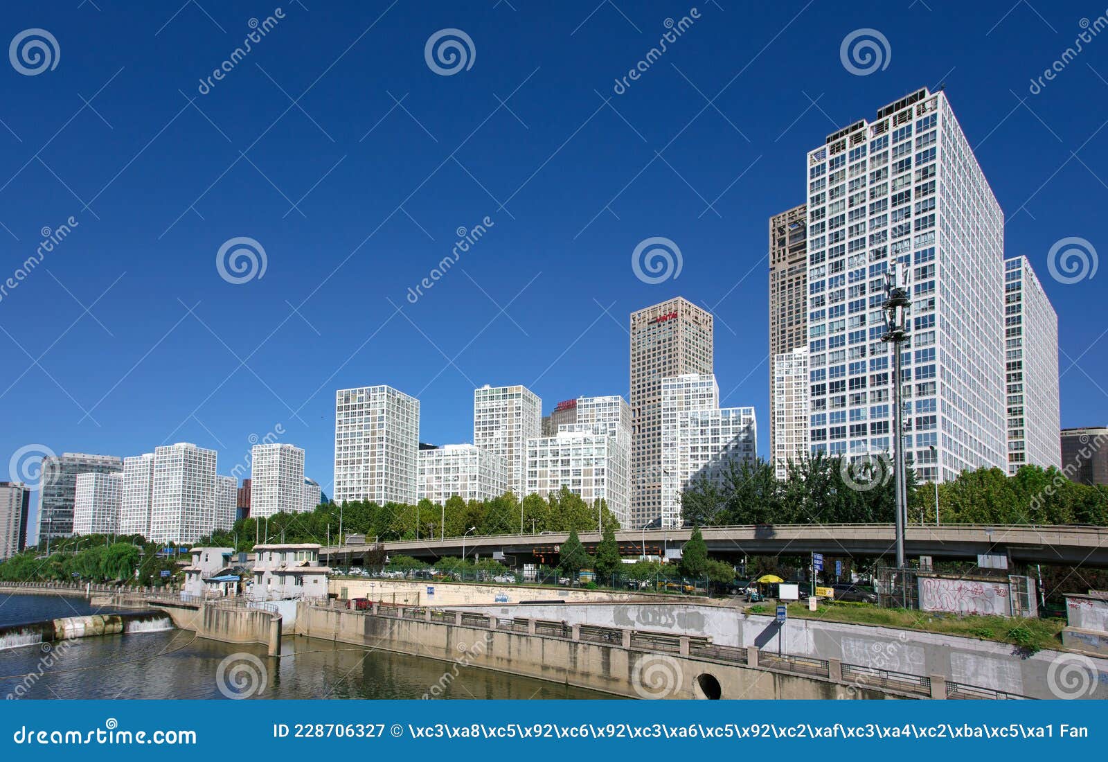 Beijing Guomao Jianwai SOHO Building Complex Editorial Photography ...