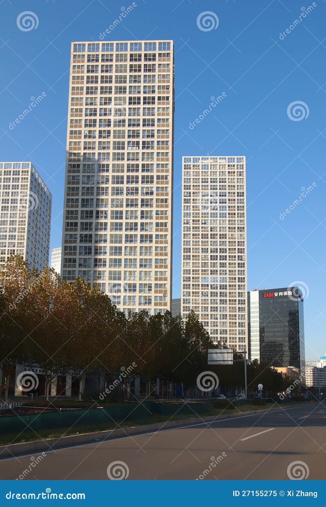 Beijing Modern Building editorial image. Image of modern - 27155275
