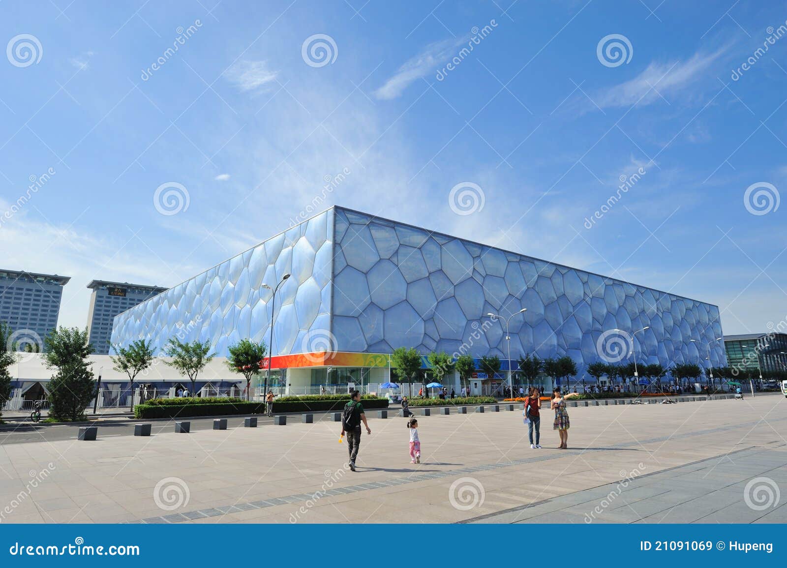 Beijing National Aquatics Center - Water Cube Editorial Stock Image ...