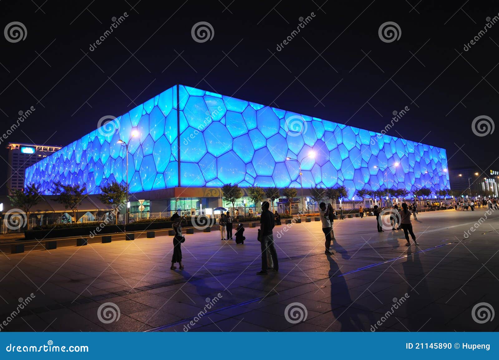 Beijing National Aquatics Center - Water Cube Editorial Image - Image ...