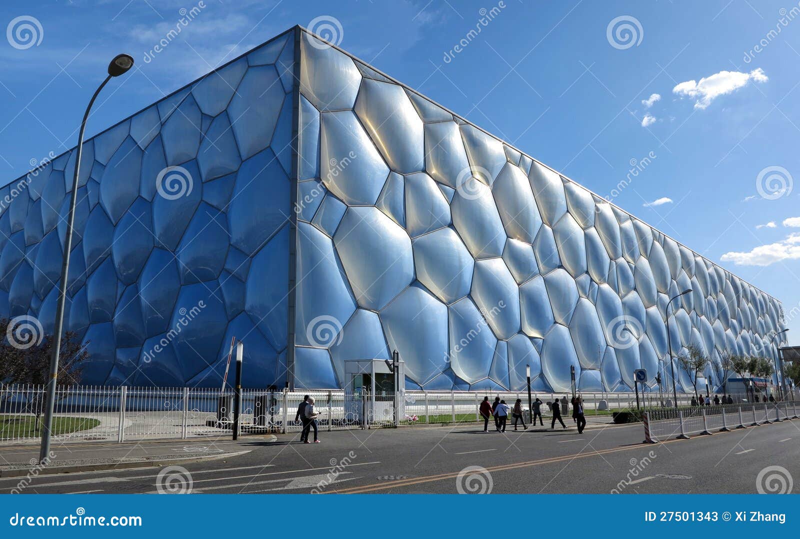Beijing National Aquatics Center Water Cube Editorial Stock Photo ...