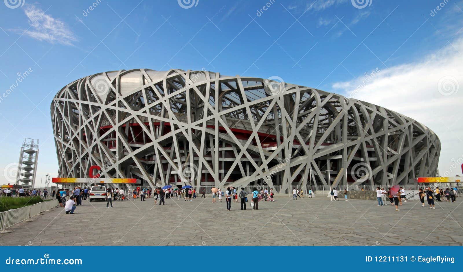 Beijing National Stadium editorial photo. Image of asian - 12211131