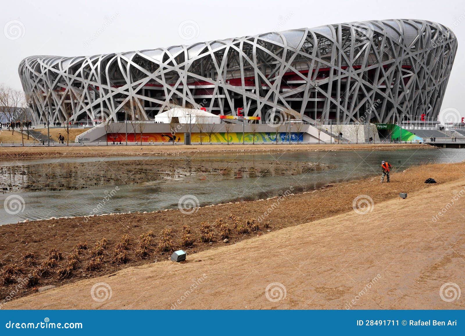 Beijing National Stadium editorial photo. Image of futuristic - 28491711