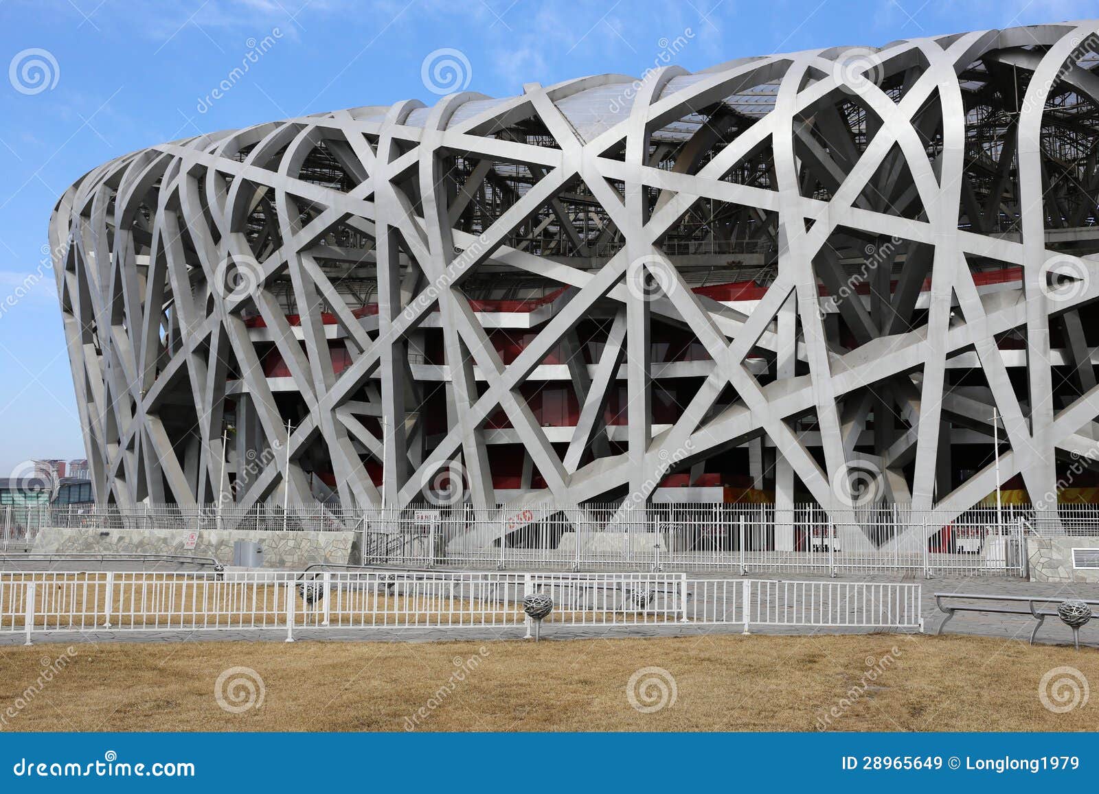 Beijing National Stadium editorial stock image. Image of olympic - 28965649