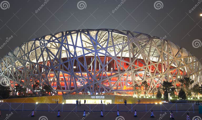 The Beijing National Stadium Editorial Image - Image of asia, arupsport ...