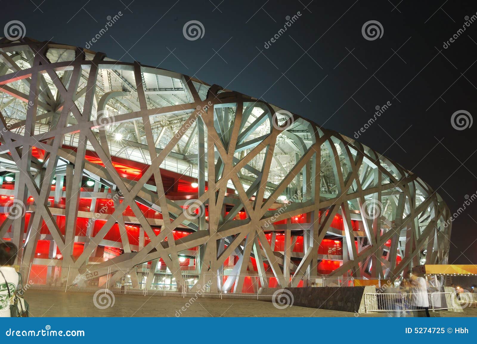 The Beijing National Stadium Editorial Image - Image of 2008, olympic ...