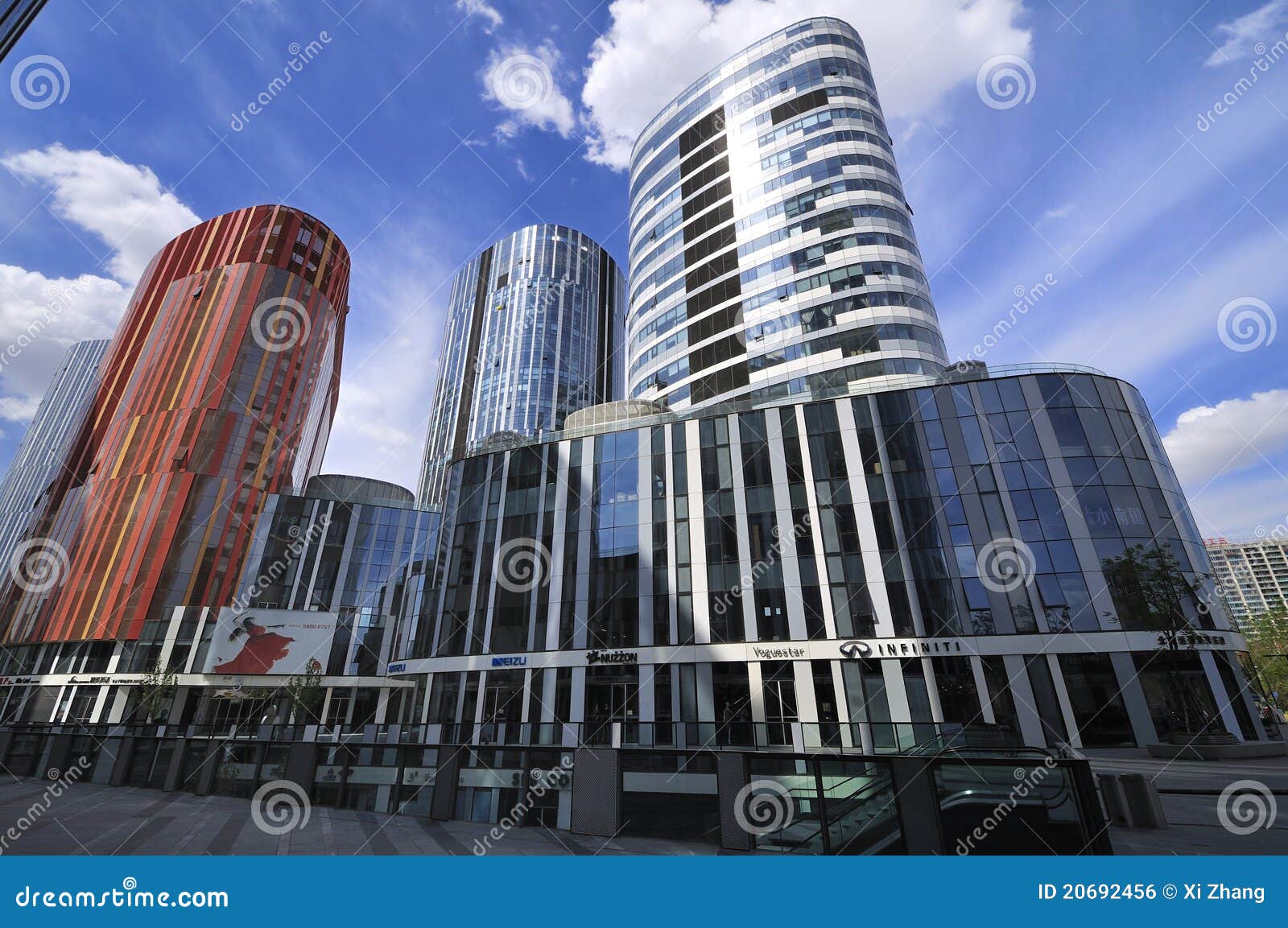 Beijing Office Building Facade Editorial Photo - Image of brand, luxury ...