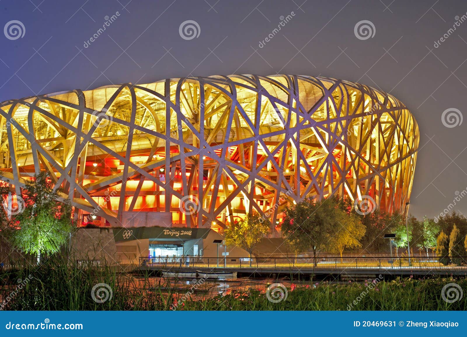 Beijing Olympic Stadium editorial photo. Image of famous - 20469631