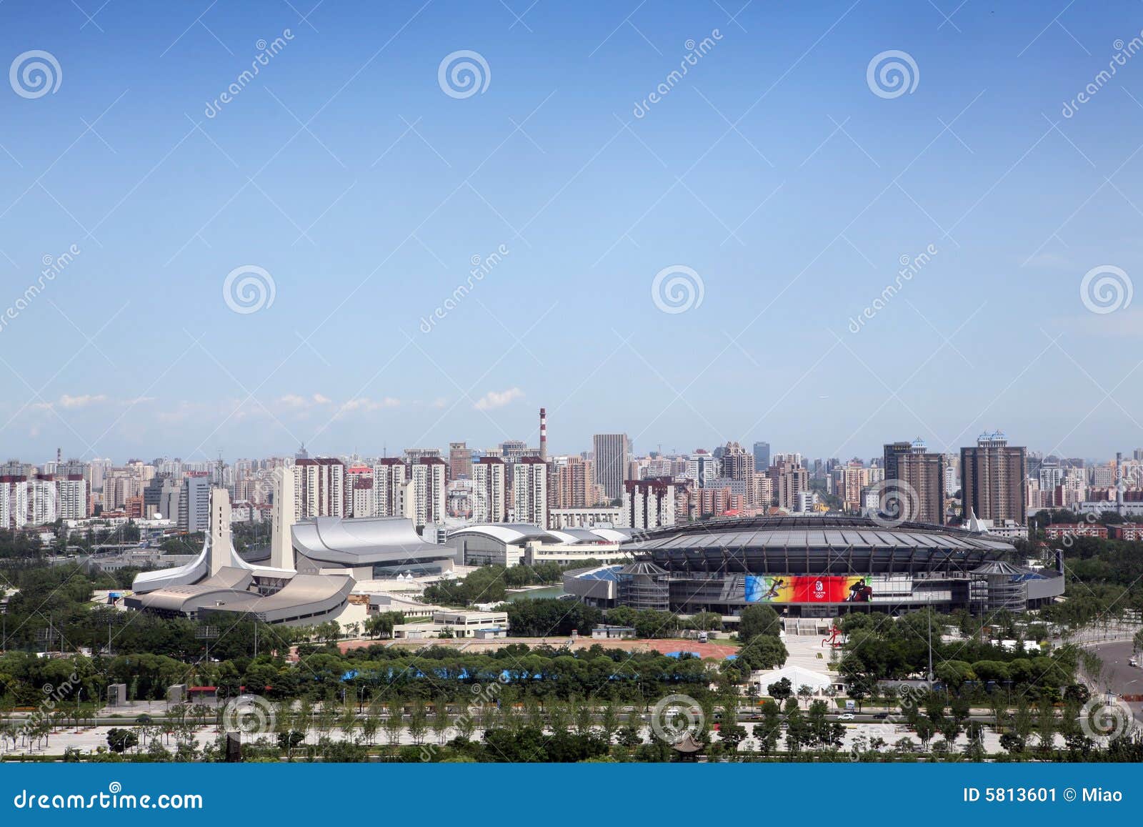 Beijing olympic stadiums editorial photo. Image of curves - 5813601
