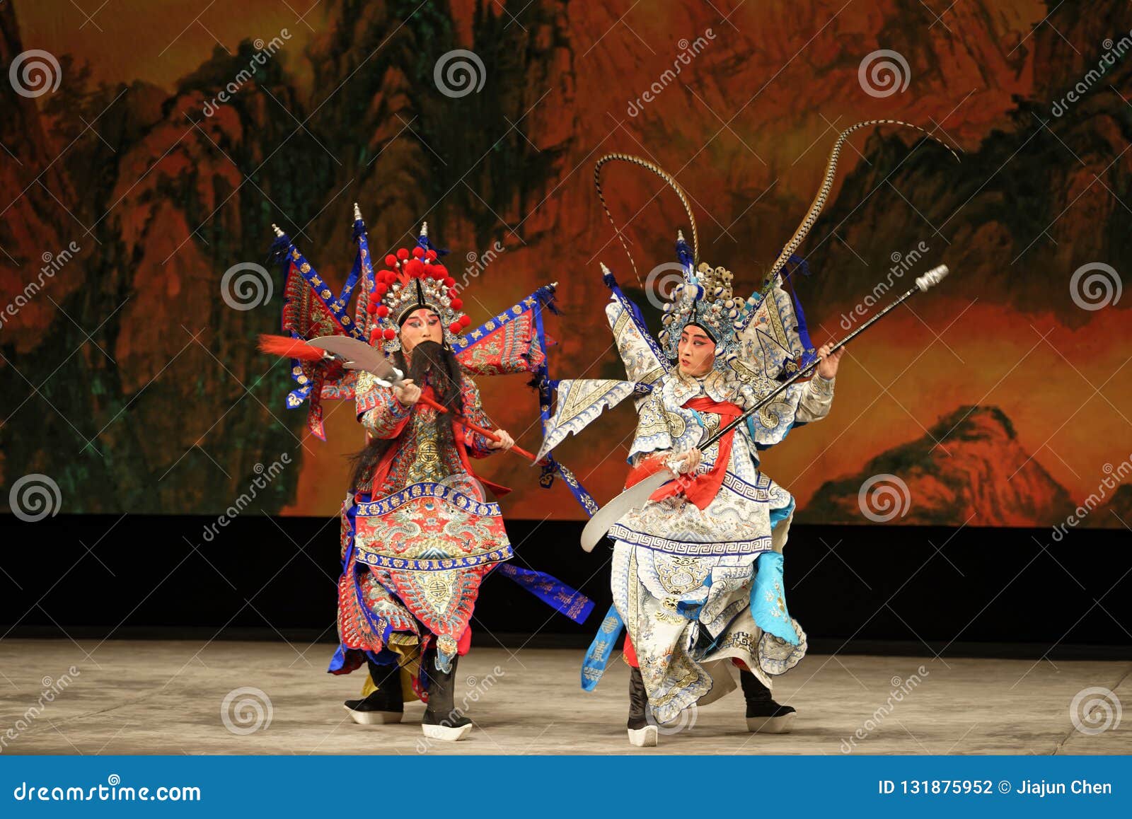 Beijing Opera performance editorial photography. Image of school ...