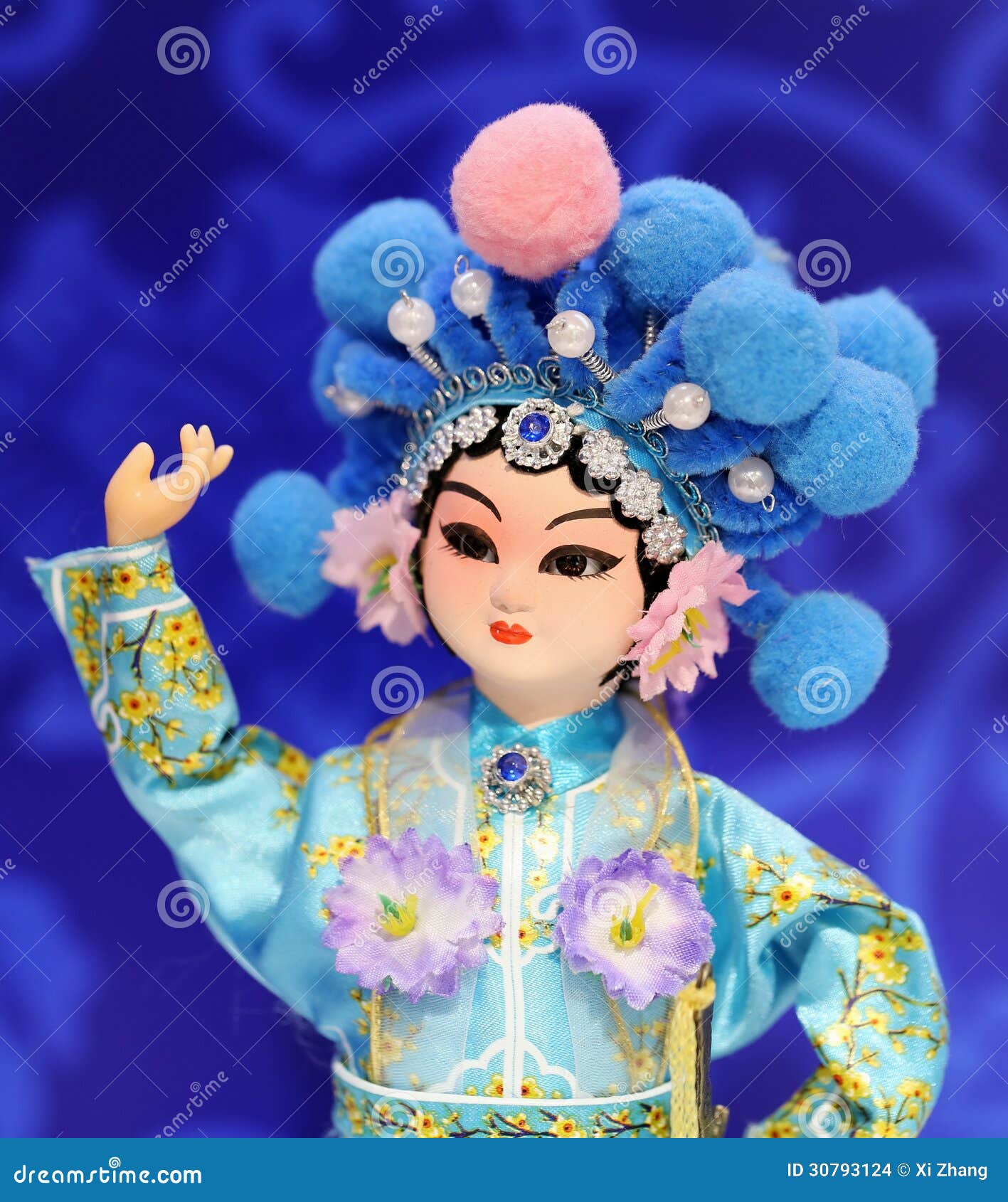 Beijing Opera Puppet stock photo. Image of gift, doll - 30793124