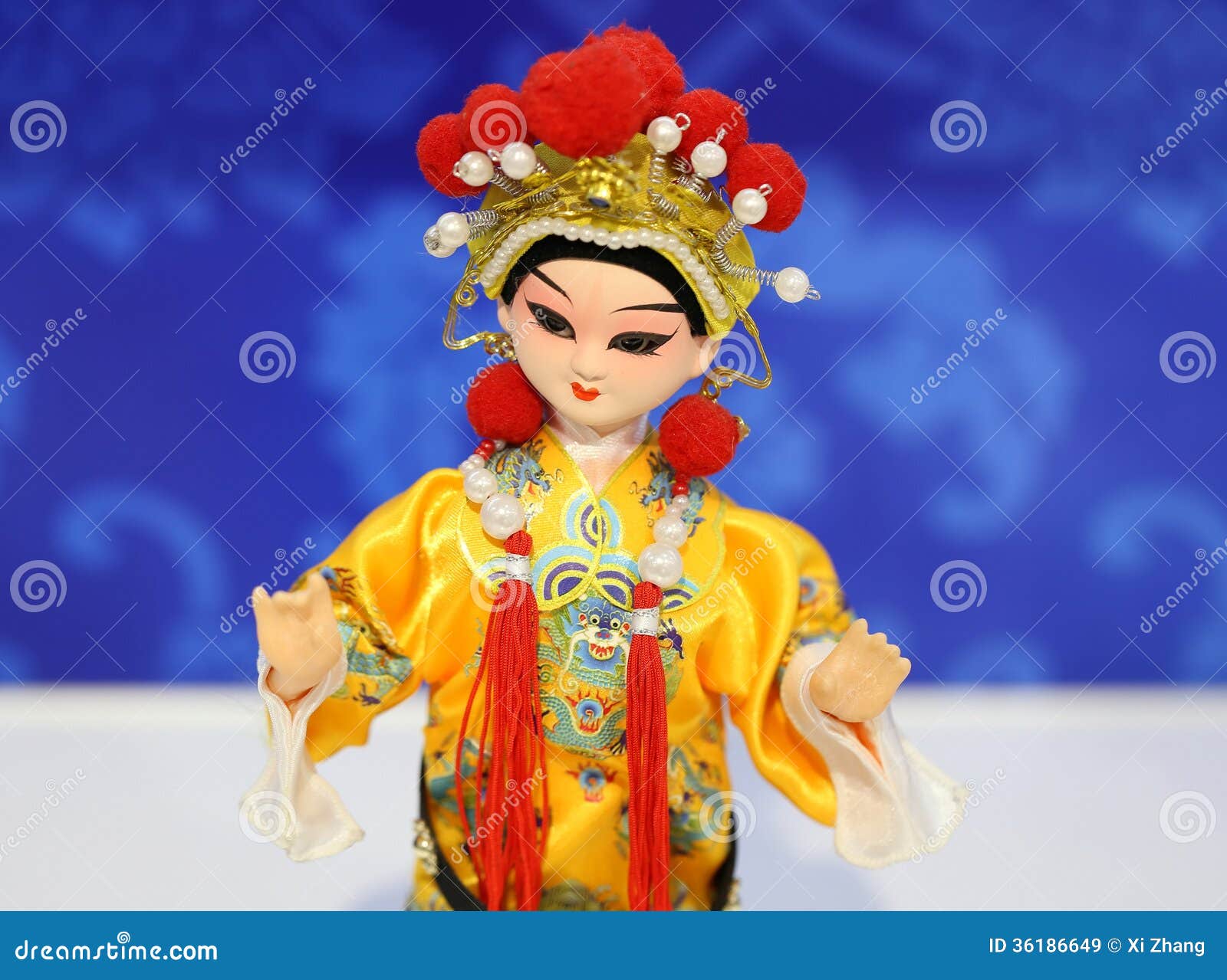 Beijing Opera Puppet stock image. Image of view, kimono - 36186649