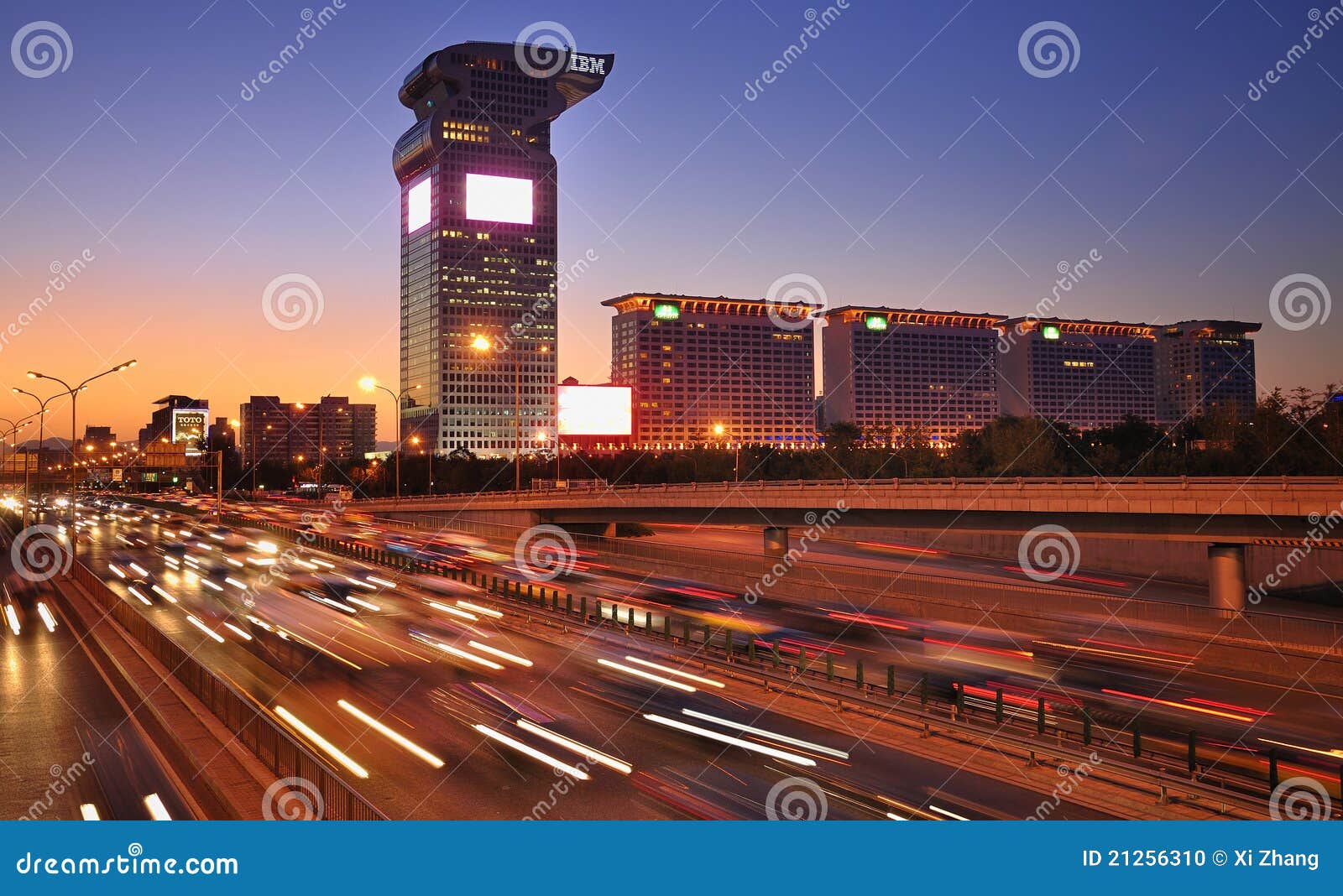 Beijing Pangu Hotel,IBM Building Editorial Image - Image of beijing ...