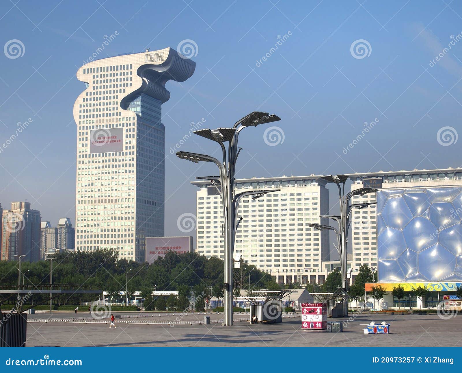 Beijing Pangu Plaza Hotel editorial photography. Image of tower - 20973257