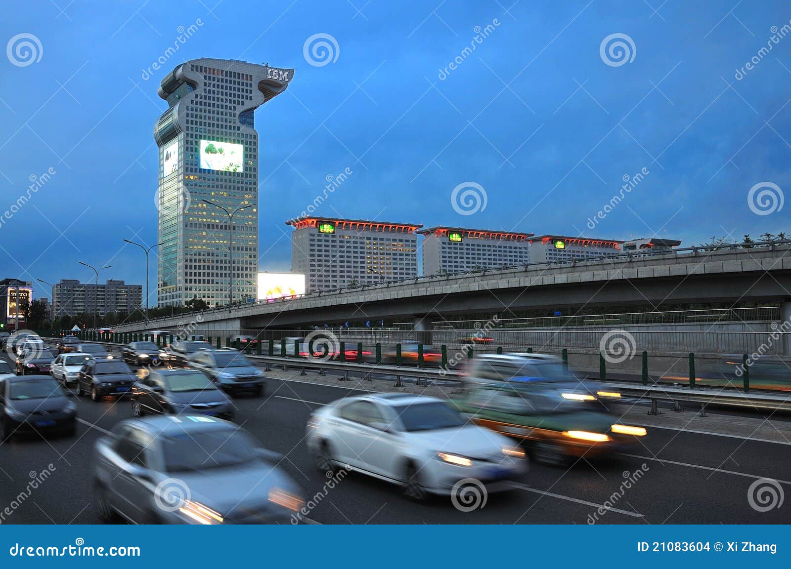 Beijing Pangu Plaza Hotel,IBM Building Editorial Stock Image - Image of ...