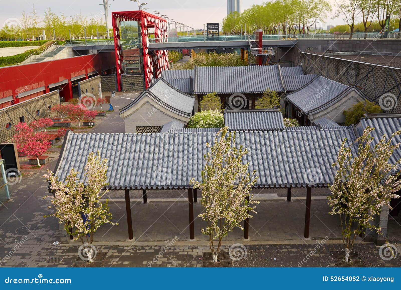Beijing quadrangle stock photo. Image of quadrangle, traditional - 52654082