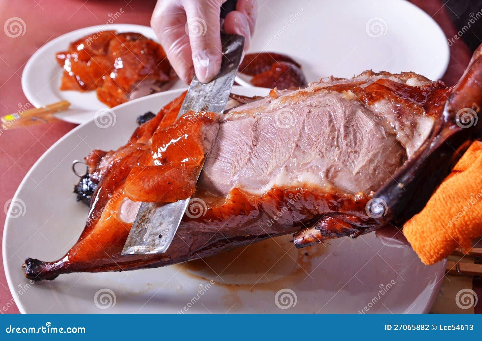 Beijing Roast Duck stock photo. Image of grilled, baked - 27065882