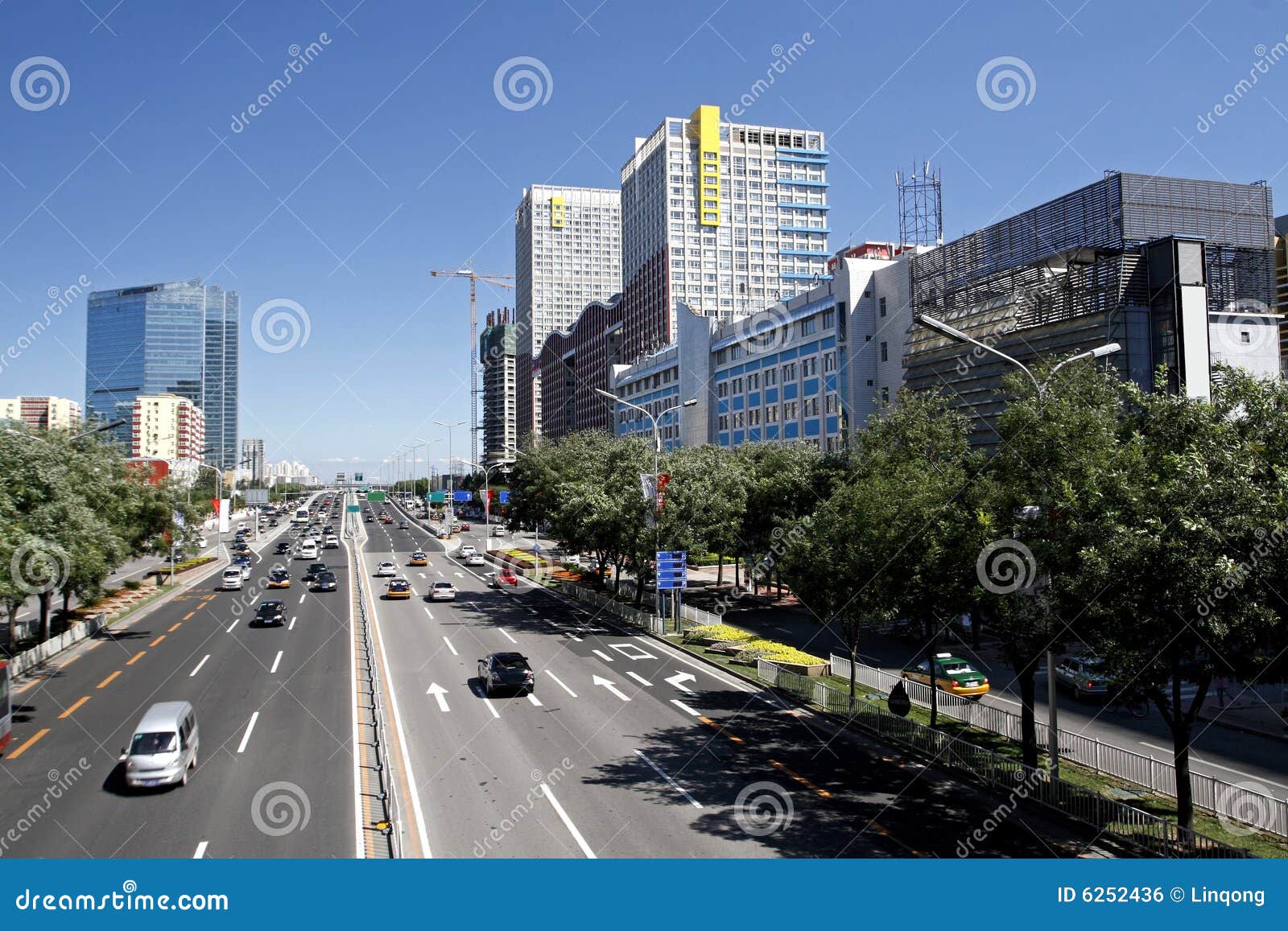 Beijing s urban landscape stock photo. Image of financial - 6252436