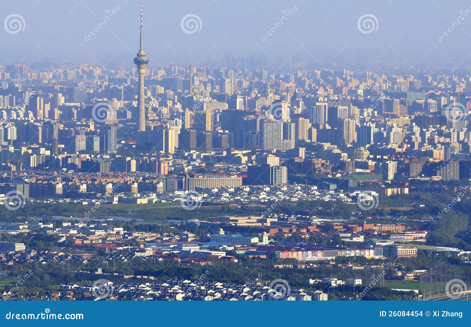 Beijing Skyline Then Now