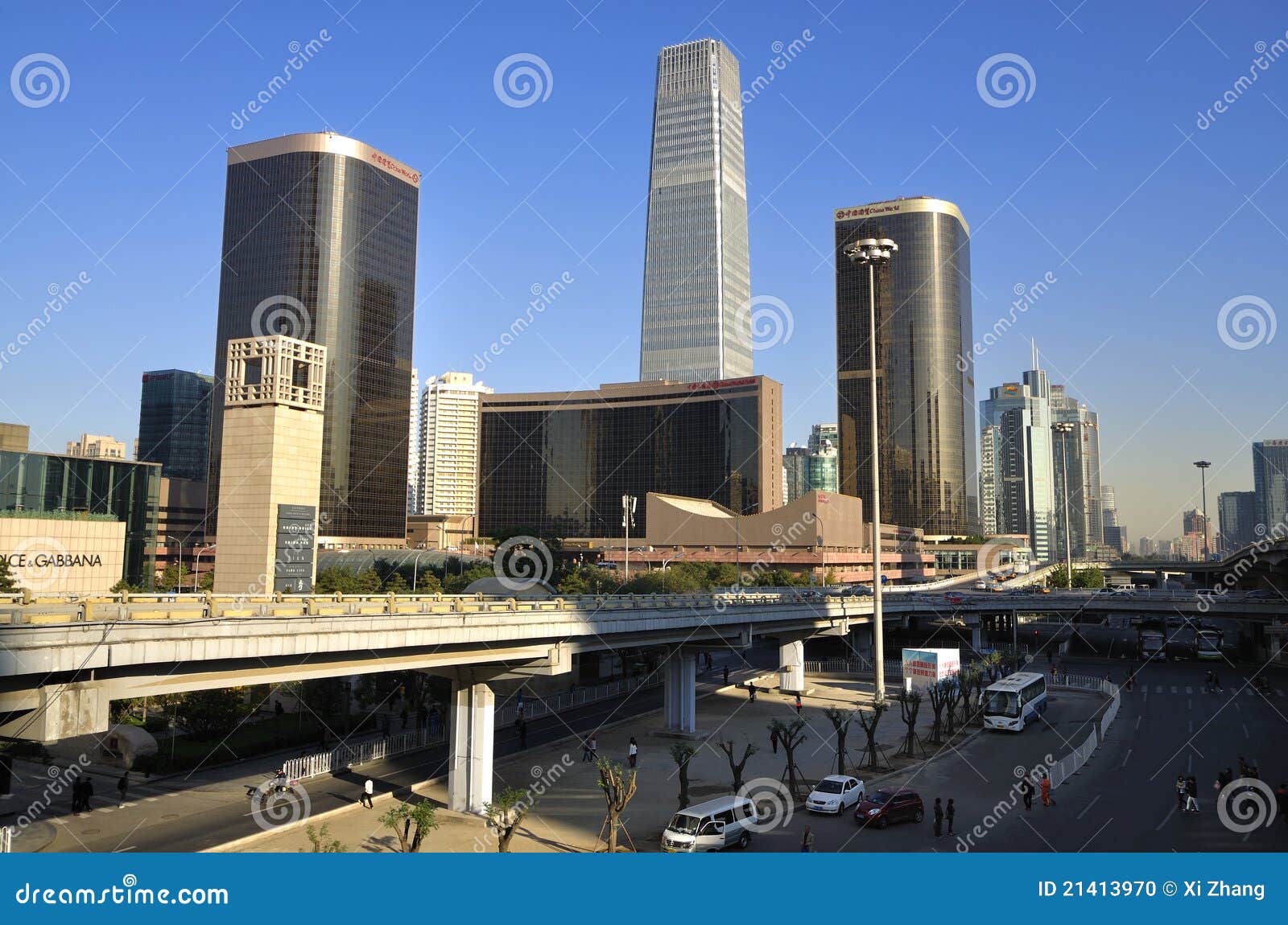 Beijing Skyline, CBD Building Editorial Image - Image of real, crazy ...