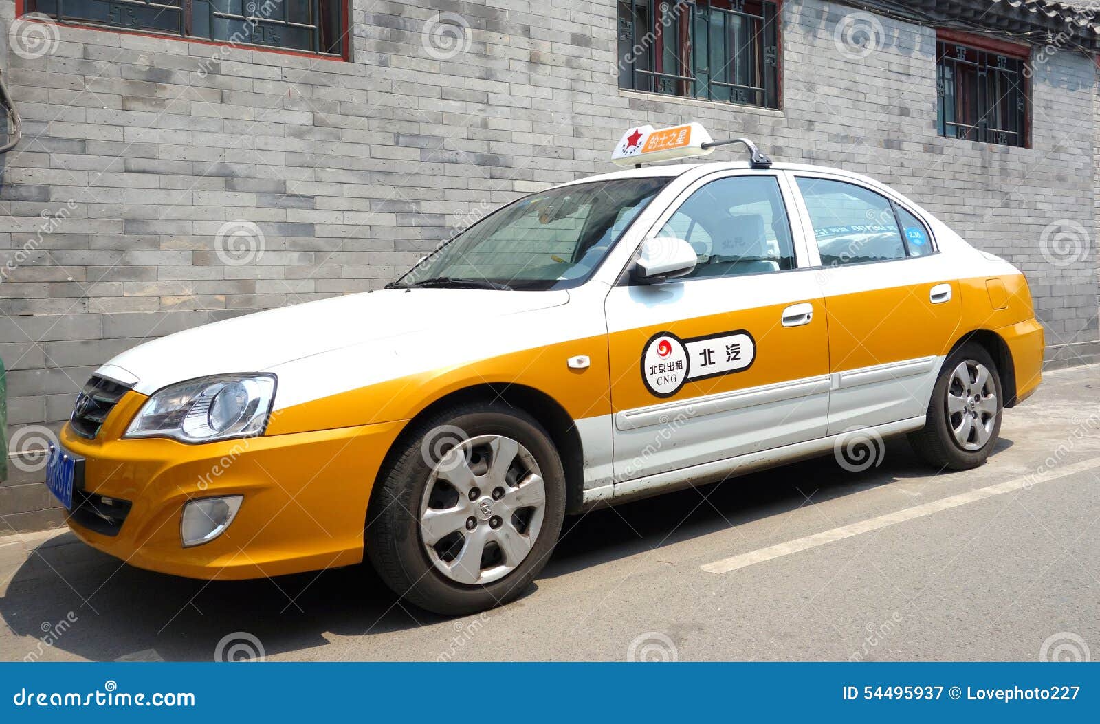 Beijing taxi editorial photography. Image of china, beijing - 54495937
