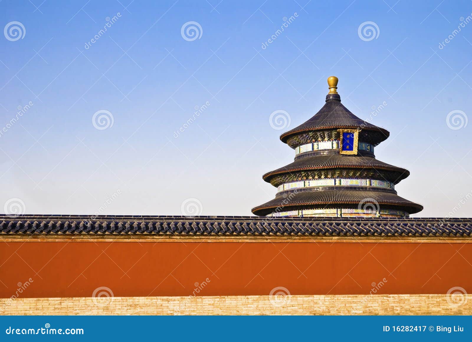 BEIJING TEMPLE of HEAVEN stock image. Image of architecture - 16282417