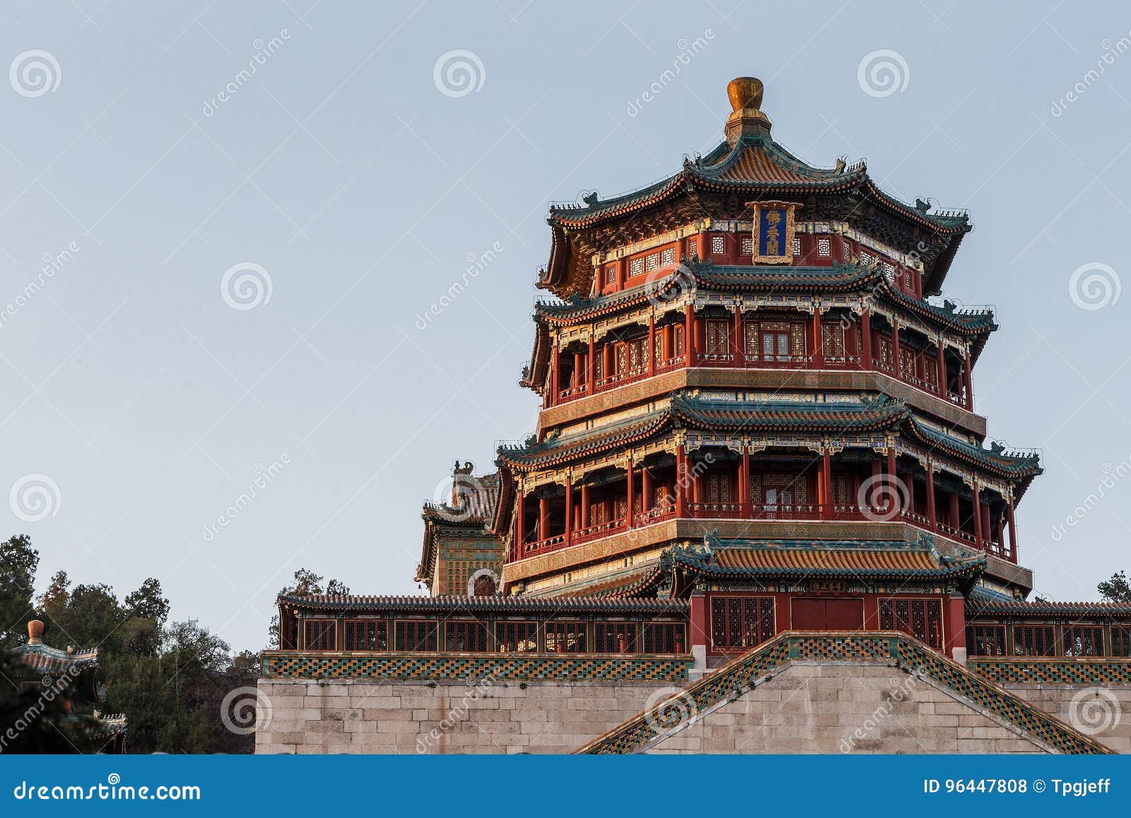 Beijing stock photo. Image of landmark, famouse, fashion - 96447808