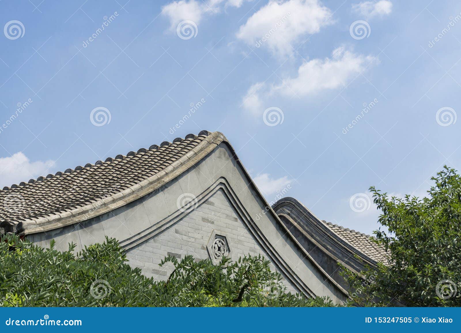 Beijing Traditonal Courtyard Stock Image - Image of traditional ...