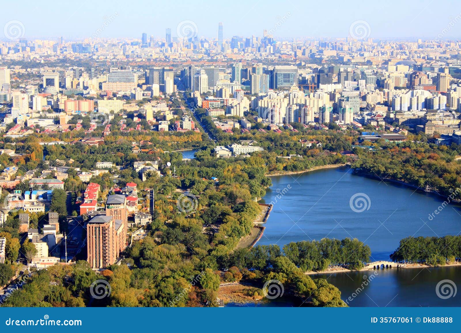 Beijing urban landscape stock image. Image of capital - 35767061