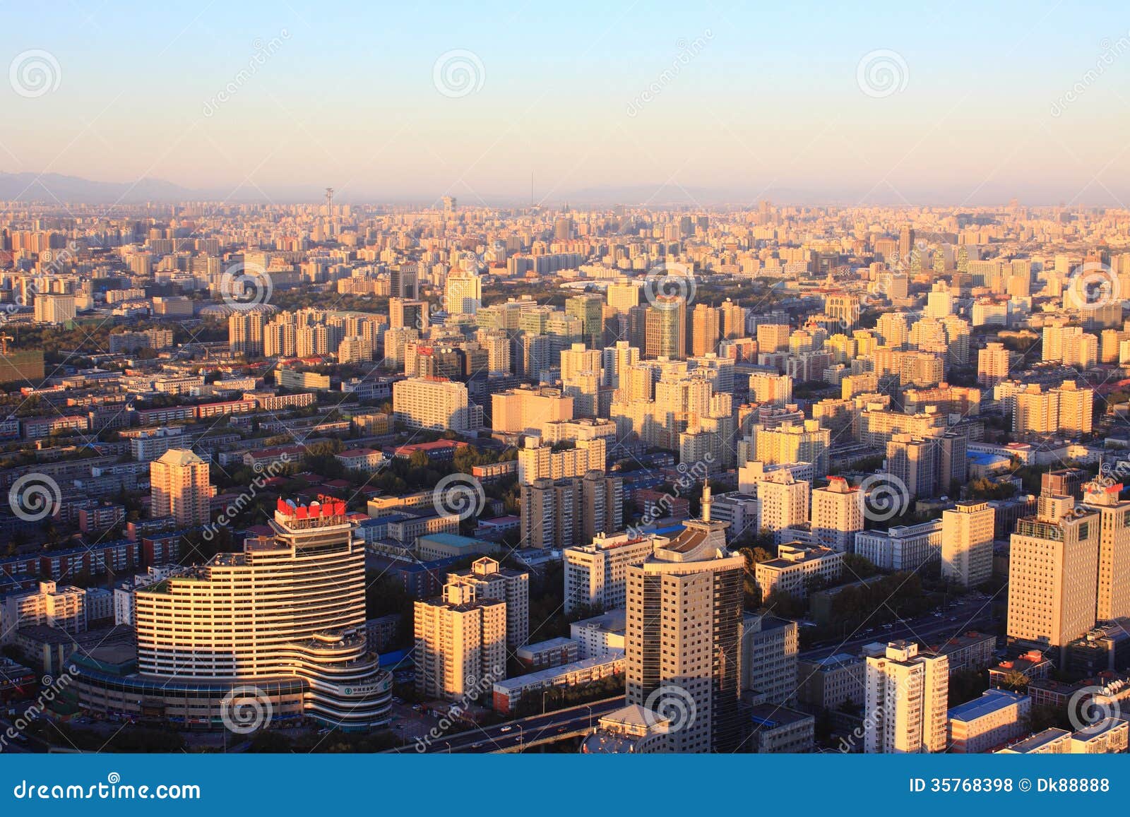 Beijing urban landscape stock photo. Image of environment - 35768398