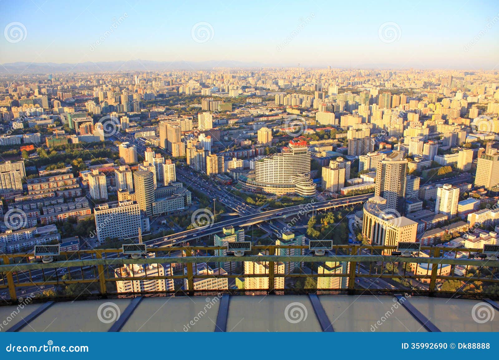 Beijing urban landscape stock photo. Image of desktop - 35992690